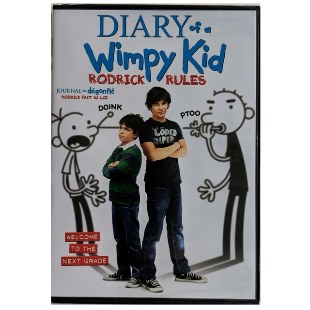 DIARY OF A Wimpy Kid RODRICK RULES, NEW DVD. French and English $3.00 ...