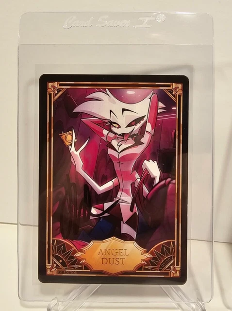 HAZBIN HOTEL TRADING Card NYCC Angel Dust Signed By Vivienne Medrano ...