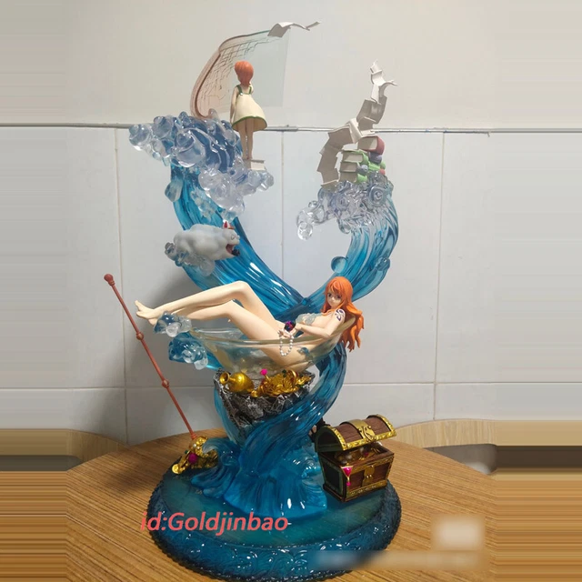 ONE PIECE NAMI Resin Model Painted Statue Nimi Statue In Stock WX ...