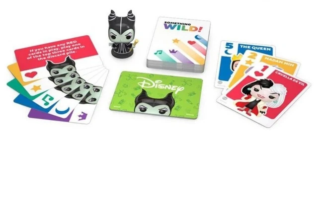 DISNEY SOMETHING WILD! Card Game: Villains Funko Pop- New Sealed £12.49 ...