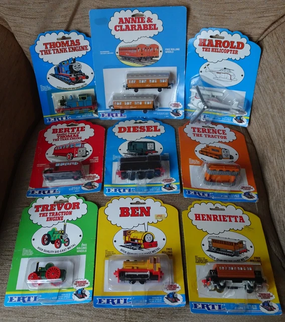 ERTL THOMAS THE Tank Engine and Friends cloud card packaging carded ...