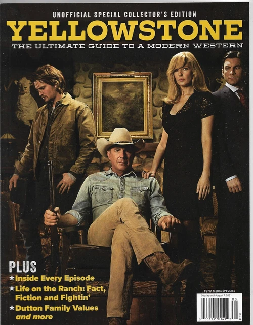 YELLOWSTONE ULTIMATE GUIDE to A Modern Western Magazine KEVIN COSTNER ...