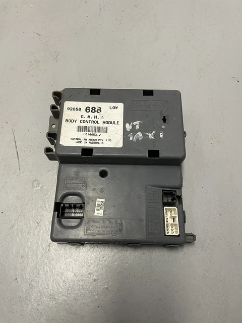 HOLDEN COMMODORE BODY Control Module BCM VT 688 LOW $70.00 - PicClick AU