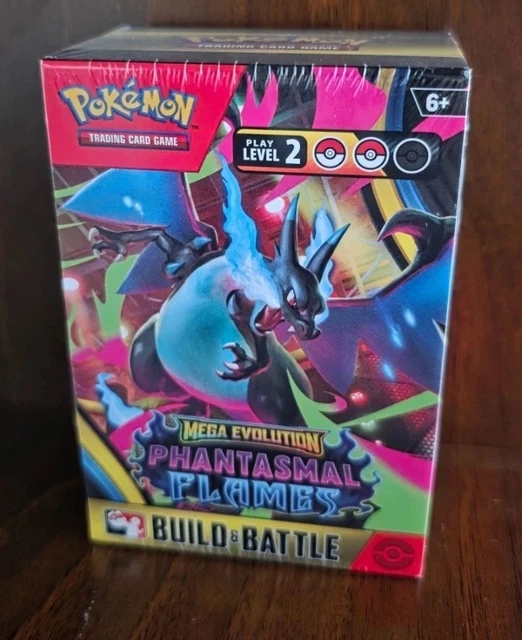 POKEMON MEGA EVOLUTION Phantasmal Flames Build and Battle Boxes X 17 $60.00 - PicClick AU