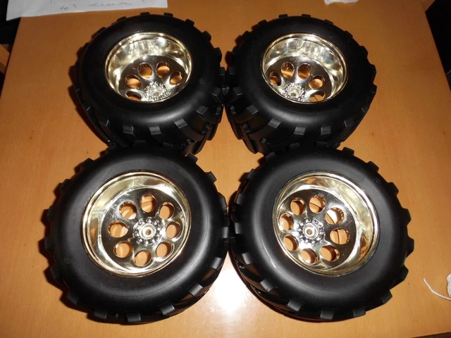 ***FG MODELLSPORT MONSTER Truck Wheels & Tyres X4!*** £125.00 - PicClick UK