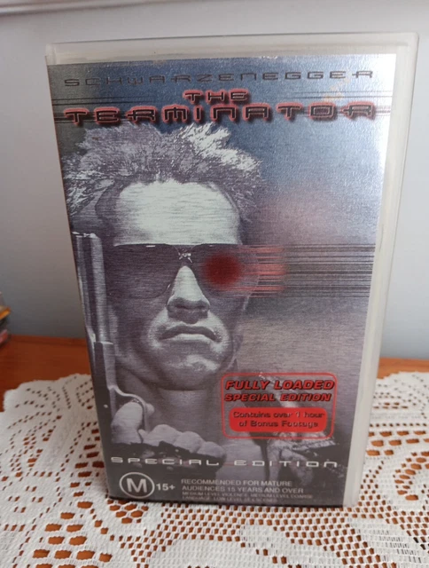 THE TERMINATOR VHS Fully Loaded Special Edition Bonus Footage ...