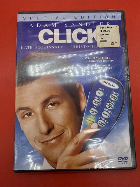 CLICK (DVD, 2006, Special Edition) Adam Sandler -Beckinsale New Sealed ...