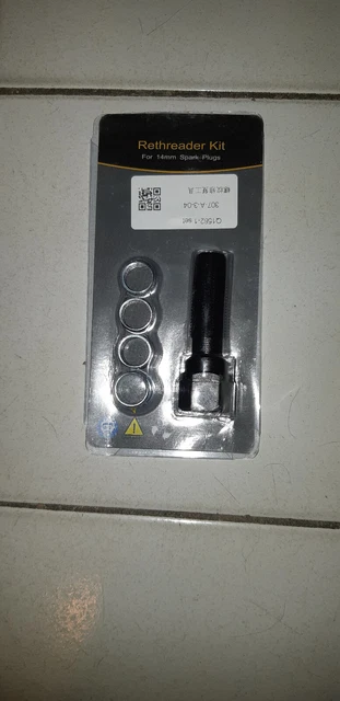 KIT DE RÉPARATION de filetage de bougie d'allumage de 14 mm NEUF EUR 4,00 - PicClick FR