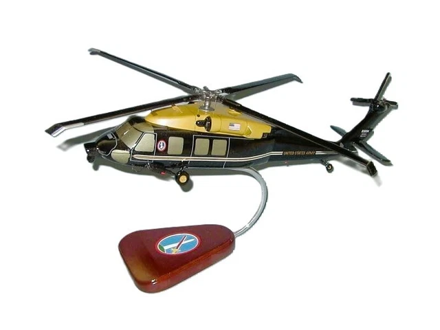 US ARMY SIKORSKY UH-60 Blackhawk VIP Desk Top Display Model 1/48 SC ...