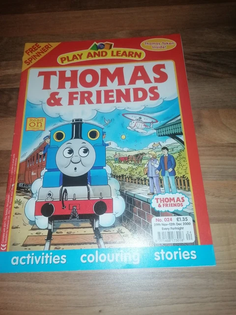 THOMAS AND FRIENDS Magazine Comic No 024 Dated 29th November 2000 £8.00 ...
