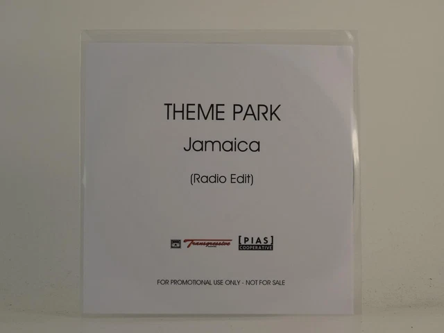 THEME PARK JAMAICA (H1) 1 Track Promo CD Single White Sleeve TRANSGRESSIVE £5.32 - PicClick UK