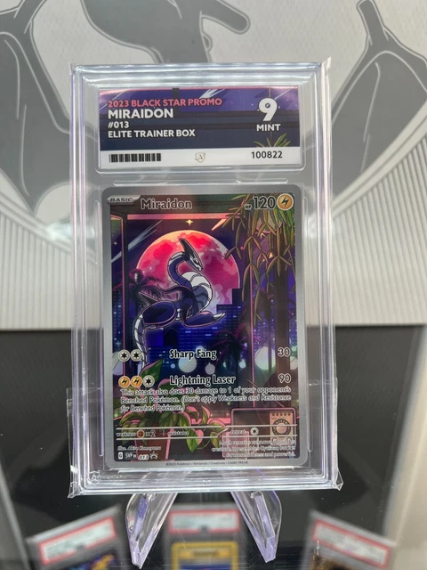 POKEMON SCARLET & VIOLET Miraidon SVP013 Black Star Promo Ace 9 Ace ...