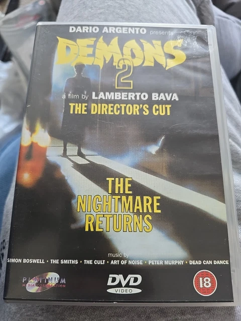 DEMONS 2: THE Nightmare Returns Director's Cut 1987 DVD £4.82 - PicClick UK