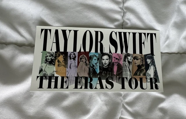 TAYLOR SWIFT THE Eras Tour VIP Souvenir Ticket - Brand New + (Bonus ...