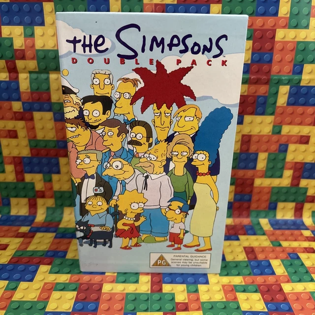 THE SIMPSONS DOUBLE Pack VHS Springfield Murder Mysteries & Dark ...
