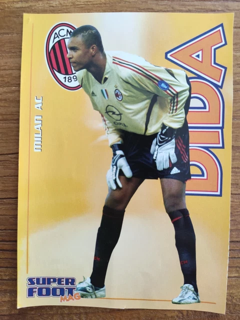 DIDA MILAN AC 2005 Card Rookie Fiche Mondial Collection Football EUR 6 ...