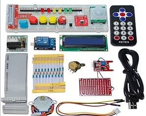 H042 GPIO ELECTRONICS Starter Kit 1602 LCD, telecomando IR, LED per Raspberry Pi EUR 30,53 ...