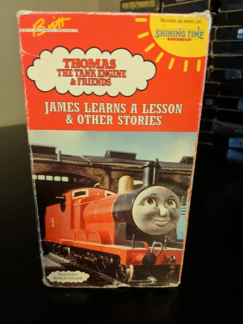 THOMAS THE TANK Engine James Learns a Lesson Other Stories VHS BUY 2 ...