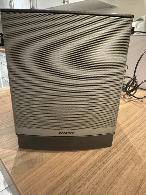 BOSE COMPANION 3 SERIES 2 Subwoofer Unit Only Silver £37.08 - PicClick UK