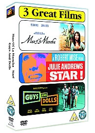 MUSICALS COLLECTION - Man Of La Mancha/Star!/Guys And Dolls (Box Set ...