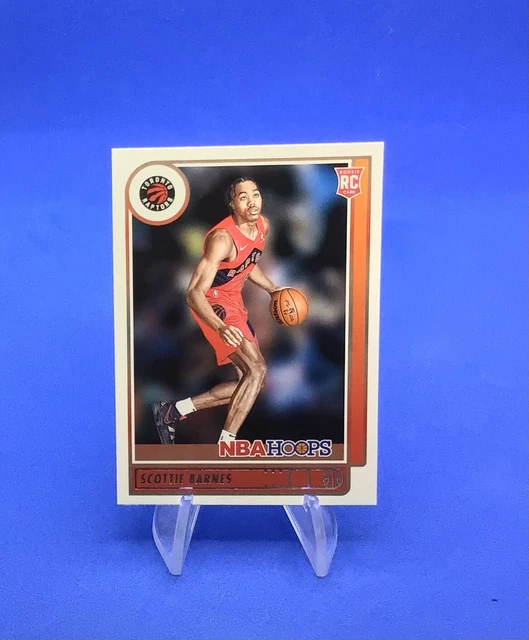 2021-2022 PANINI NBA Hoops Scottie Barnes Rookie Card RC Toronto ...