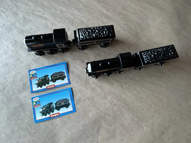 THOMAS THE TANK Engine Brio Gullane Wooden Donald and Douglas - with ...