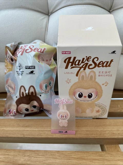 POPMART LABUBU HAVE A Seat Series Blind Box DADA - NEW £30.87 - PicClick UK