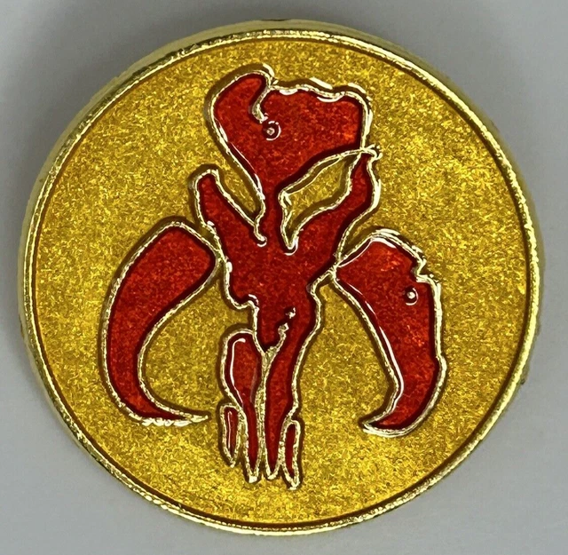 STAR WARS MYTHOSAUR Mandalorian Beskar Armor Fett Symbol Disney Parks ...