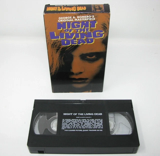 NIGHT OF THE Living Dead VHS George A. Romeo’s 1998 Color/BW Rex Reed £ ...