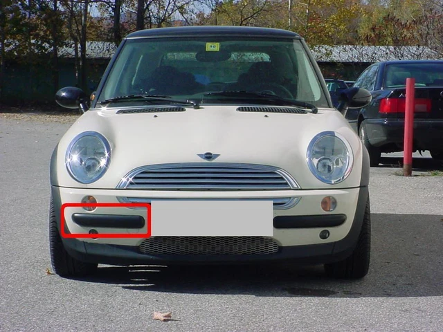 New Genuine Mini R50 Front Bumper Right Black Molding Trim 7112152 Oem