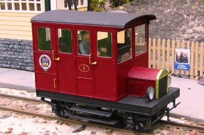 TRALEE DINGLE RAILCAR Kit IP Engineering 45mm Garden Railway SM32 16mm ...