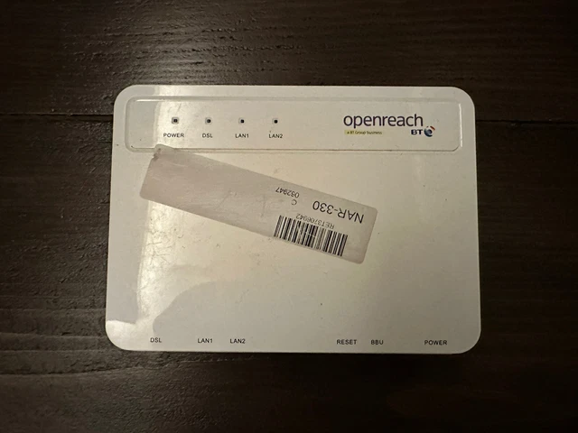 BT OPENREACH HUAWEI EchoLife VDSL Fibre Modem - White (HG612) EUR 23,73 ...