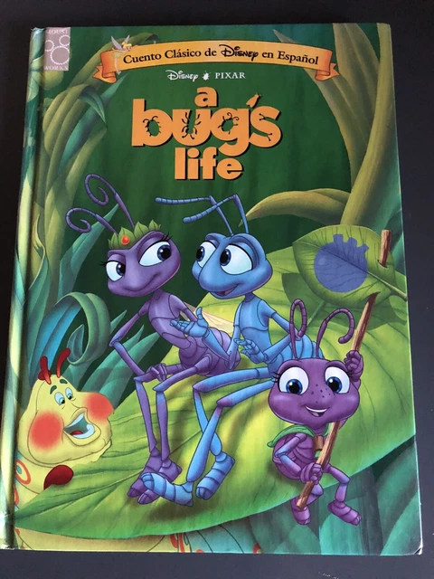 DISNEY PIXAR A Bug's Life Book en Espa~nol - VERY GOOD - Hardcover £4. ...