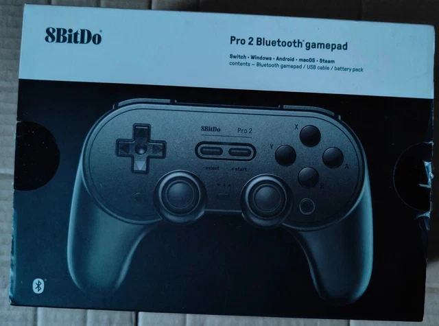 8BITDO PRO 2 Controller Bluetooth - Switch/PC/Android/Steam/Raspberry Pi - Nero EUR 40,99 ...