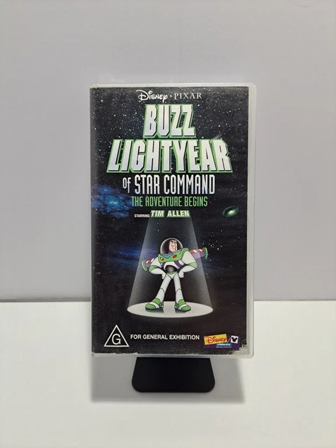 BUZZ LIGHTYEAR OF Star Command The Adventure Begins VHS Tape Movie ...