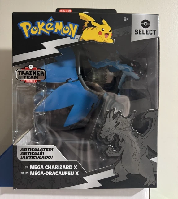 POKEMON SELECT TRAINER Team MEGA CHARIZARD X Series 9 Figure TARGET ...
