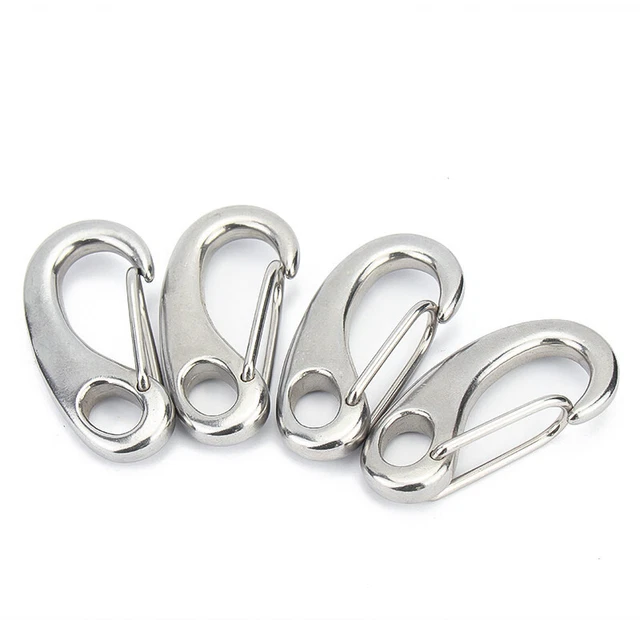 SNAP HOOK SPRING Stainless 304 Boat Marine Rigging 30mm 40mm 50mm 70mm 100mm $3.25 - PicClick AU