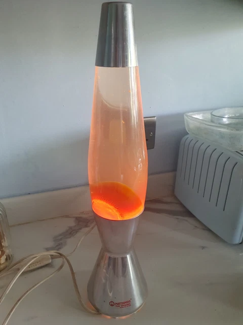 VINTAGE MATHMOS THE Original Genuine Lava Lamp Astro Baby Orange £18.00 ...