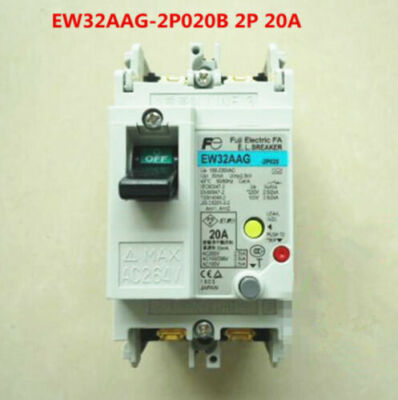 JAPAN FUJI ELECTRIC Leakage Switch Circuit Breaker EW32AAG-2P020B 2P 20A 30MA £118.80 - PicClick UK
