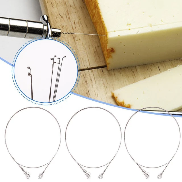 CHEESE CUTTER WIRE Washable Easy to Use Cheese Slicer For Baking` F6B9 ...