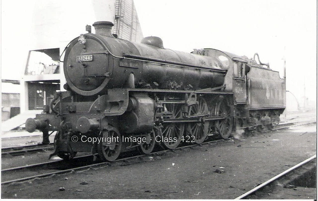 B&W PHOTO LNER B-1 No.61244 'Strang Steel' at Thornton Jct. £1.99 ...