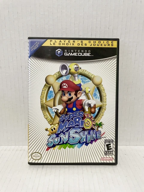 SUPER MARIO SUNSHINE (Nintendo GameCube, 2002) Complete CIB - TESTED ...