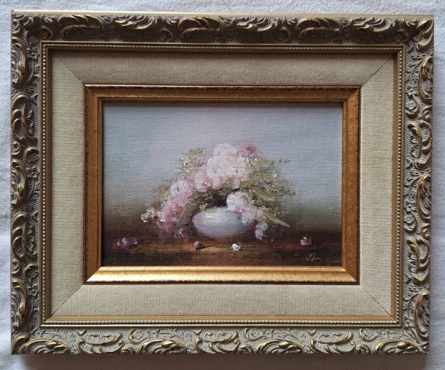 JUDITH LEVIN ORIGINAL Oil Painting Floral Still Life, Signed, Framed £ ...