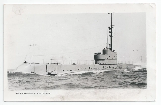 HMS OSIRIS ODIN / O-class Submarine Royal Navy RP PC £10.00 - PicClick UK