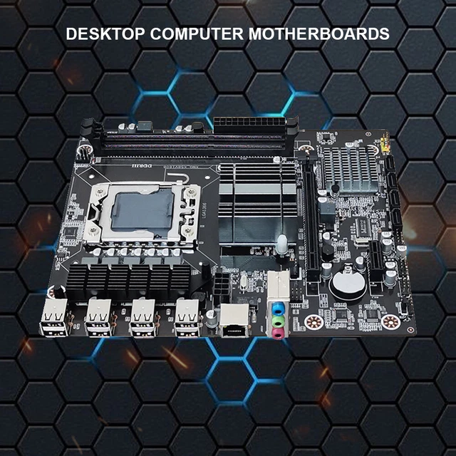 X58 COMPUTER MOTHERBOARD 32GB RAM SATA Desktop Motherboard Dual Channel ...