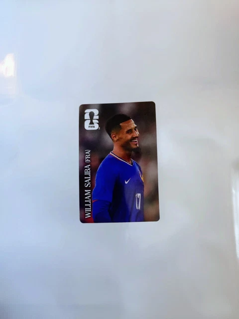 COCA COLA PANINI FIFA World Cup William Saliba #CC9 Soccer football ...