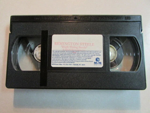 HIGH FLYING STEELE Remington Pierce Brosnan Mtm Homevideo Tape Vhs Ntsc ...