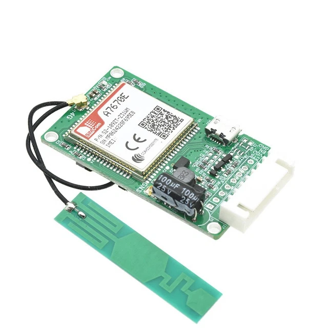 A7670E SIMCOM 4G LTE Cat1 Module Core Board with SIM Card Slot TTL UART ...