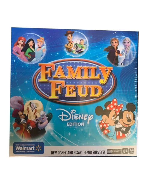 FAMILY FEUD DISNEY Edition Box Set Brand New Fun Family Game $25.00 ...