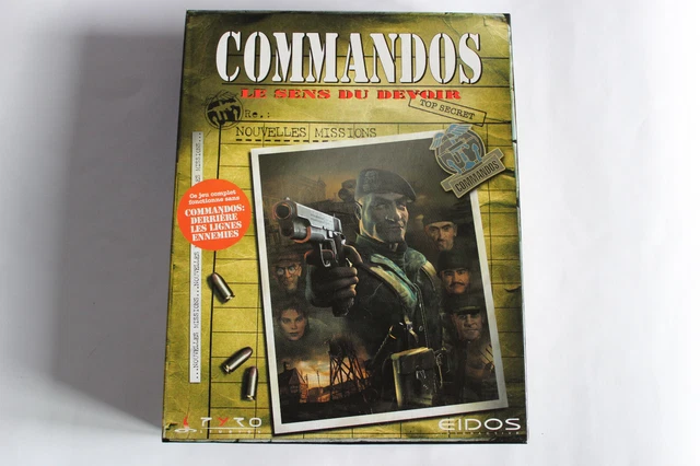 PC WINDOWS 95 98 Big Box - Commandos : Le Sens du Devoir / TBE, aucune ...